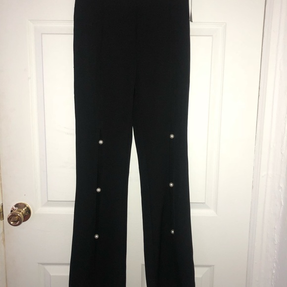 Pants & Jumpsuits | Sample Sale Petite Black Pants With Cutouts | Poshmark